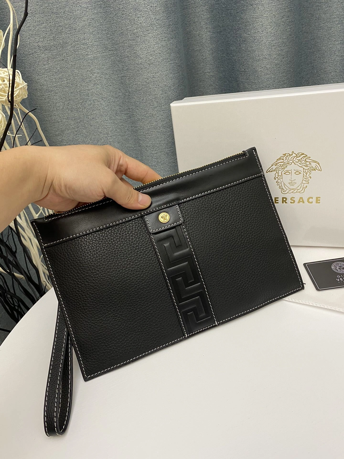 Mens Versace Clutch Bags