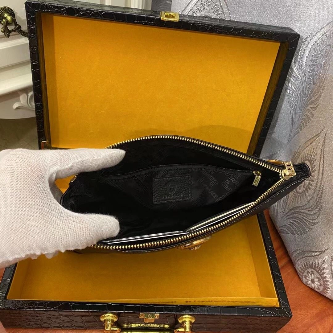 Accurate model Mens Versace Clutch Bags