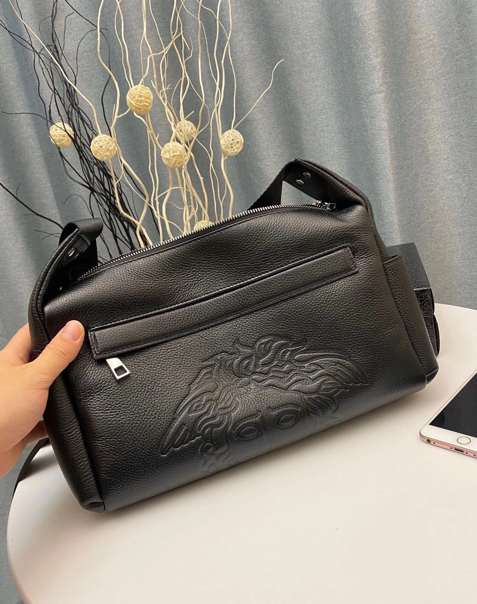 Exact replica Mens Versace Satchel Bags