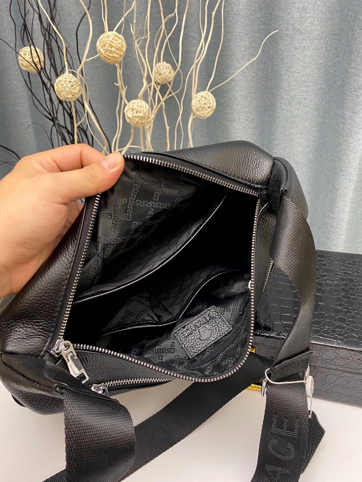 Exact replica Mens Versace Satchel Bags