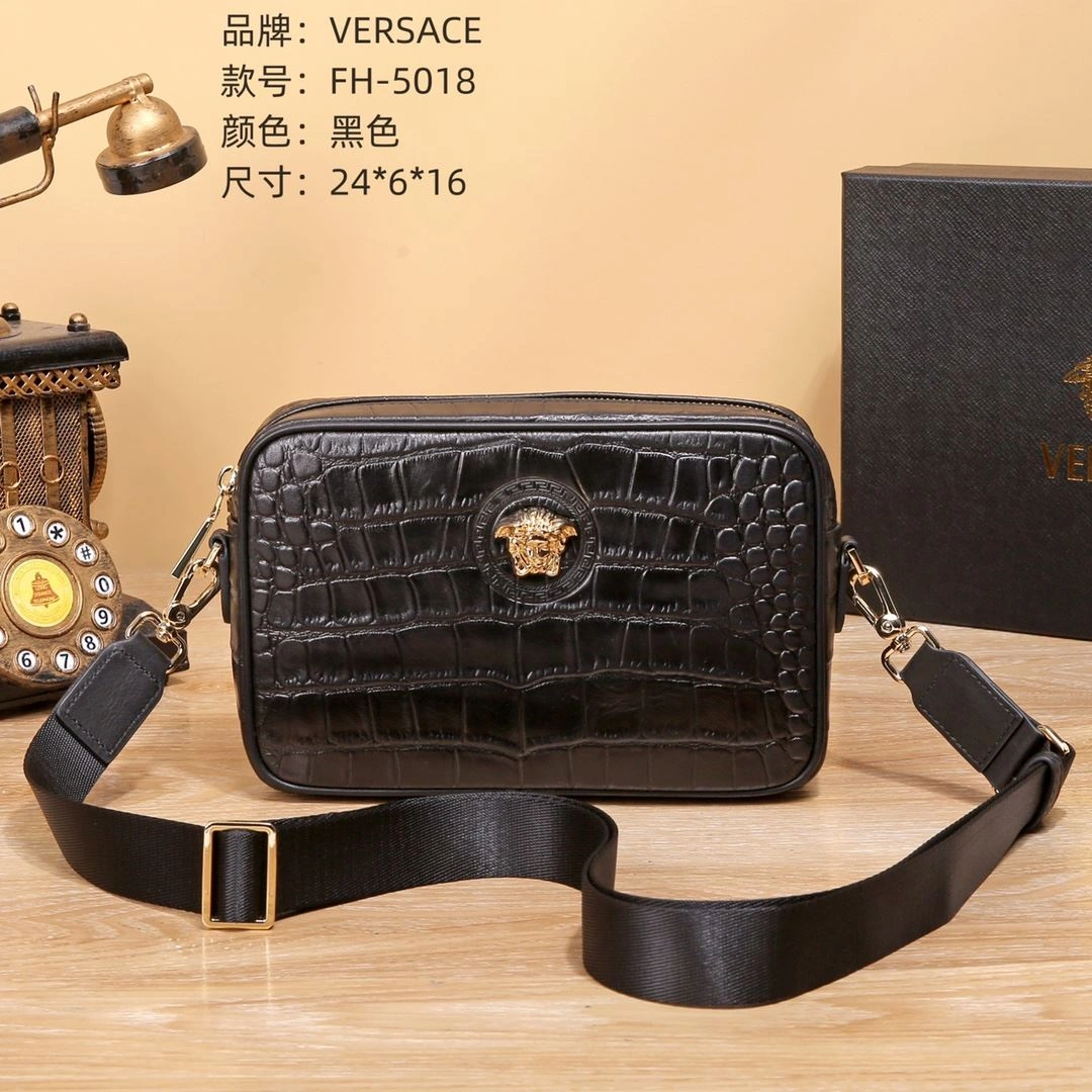 Top mirror Mens Versace Satchel Bags
