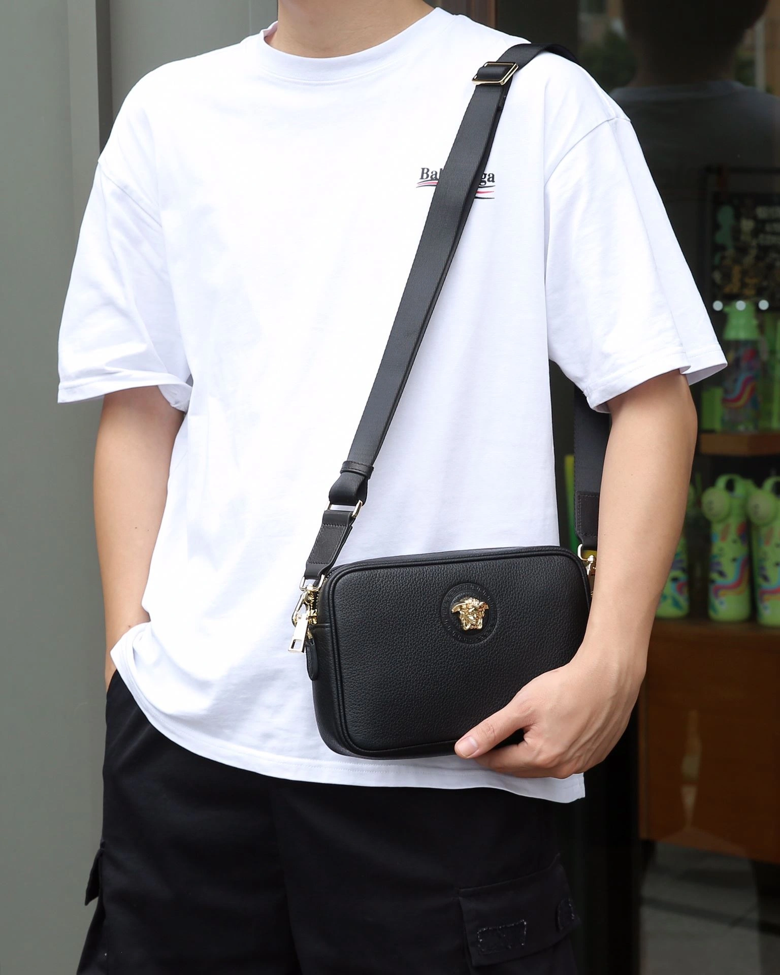 Mens Versace Satchel Bags