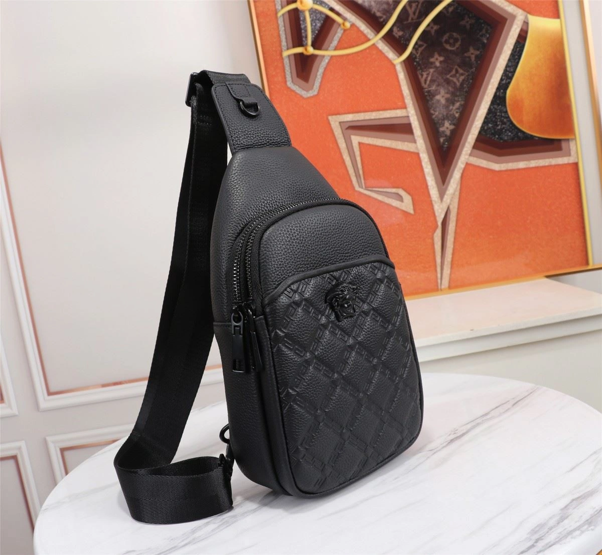 Official Mens Versace Waist Chest Packs