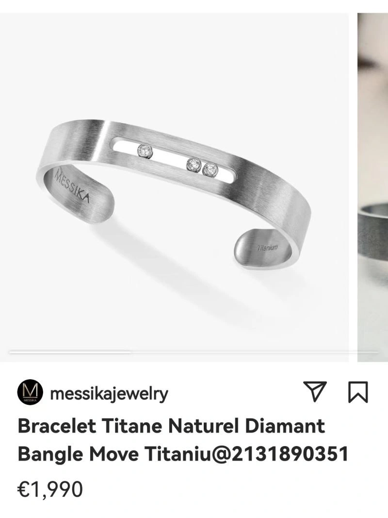 High accuracy Messika Bracelets