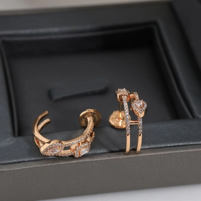 Exact replica Messika Earrings