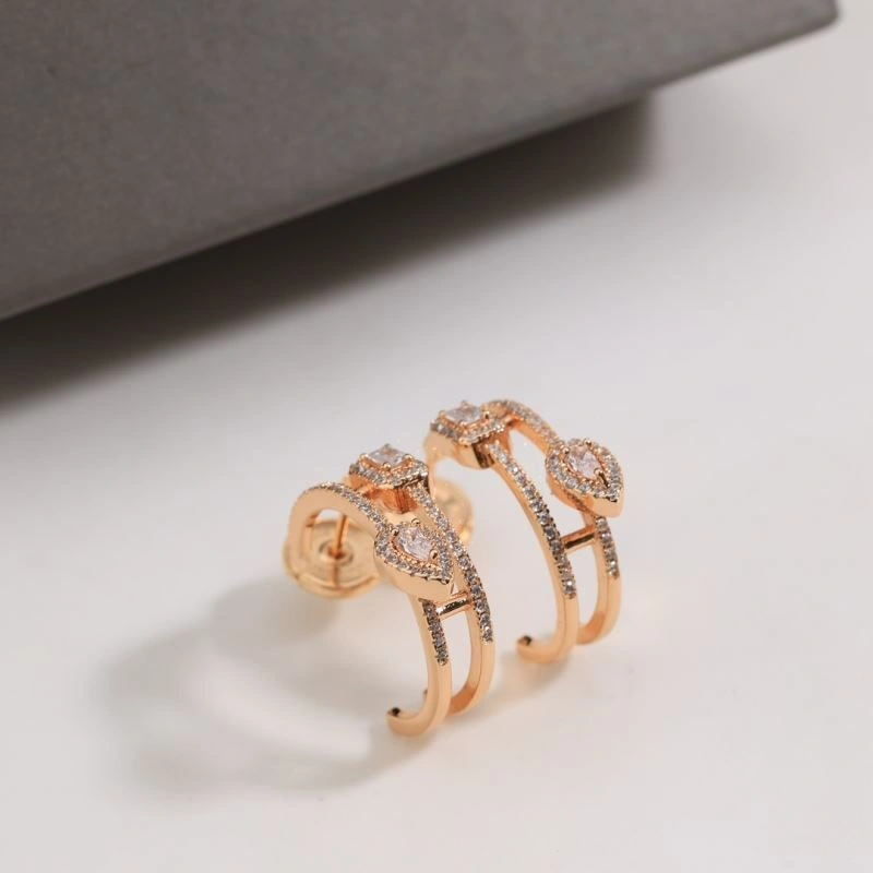 Exact replica Messika Earrings
