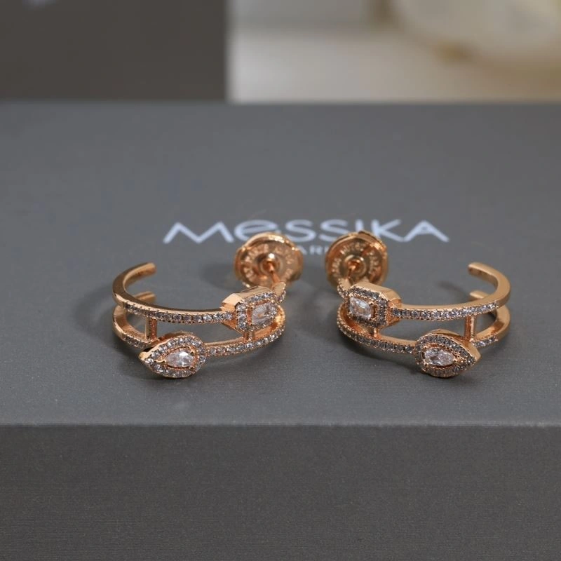 Exact replica Messika Earrings