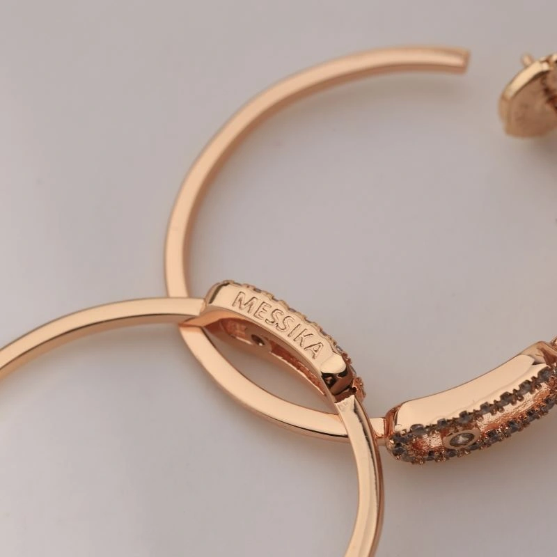 Exact replica Messika Earrings