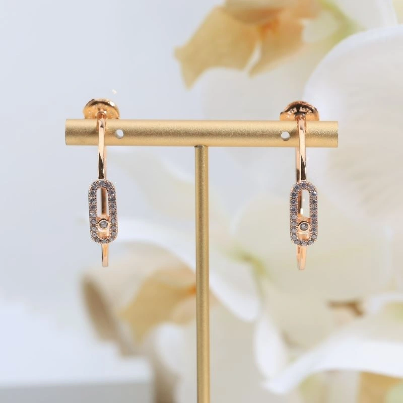 Exact replica Messika Earrings