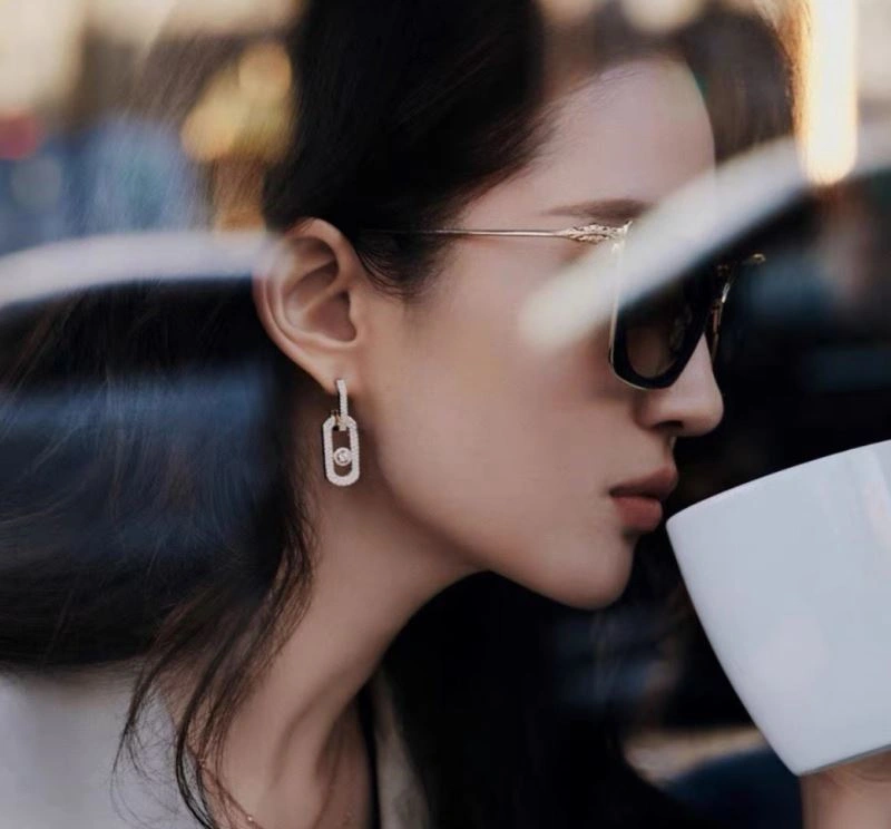 Brand-authenticated Messika Earrings