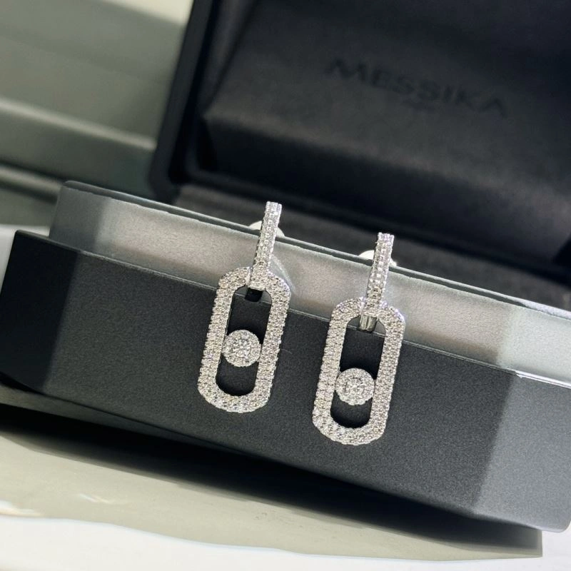 Brand-authenticated Messika Earrings