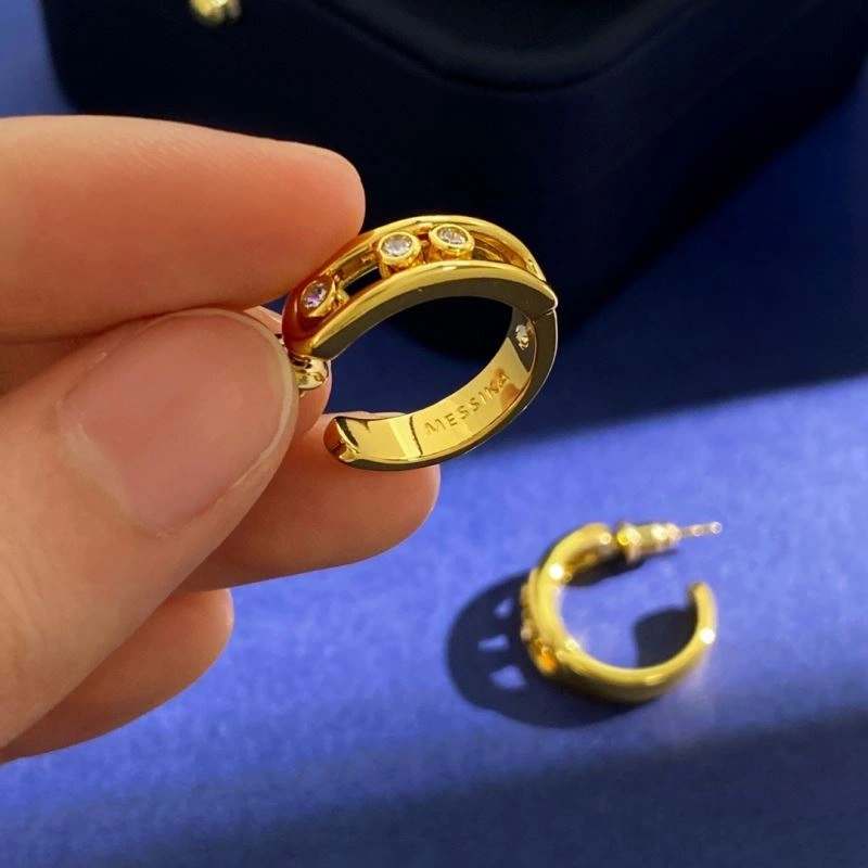 Brand-authenticated Messika Earrings
