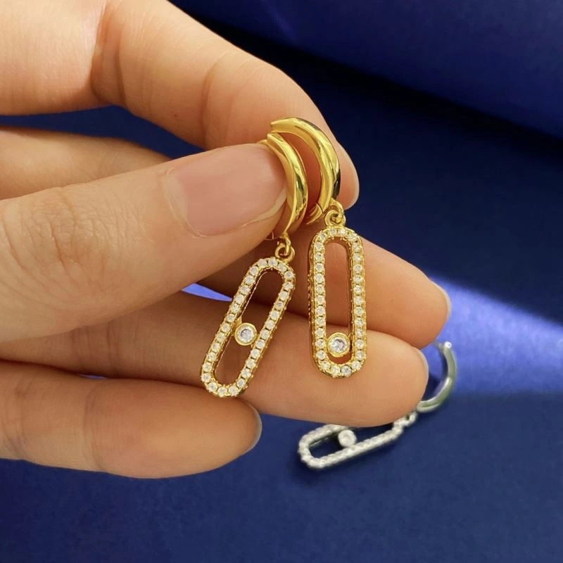 1:1 copy Messika Earrings