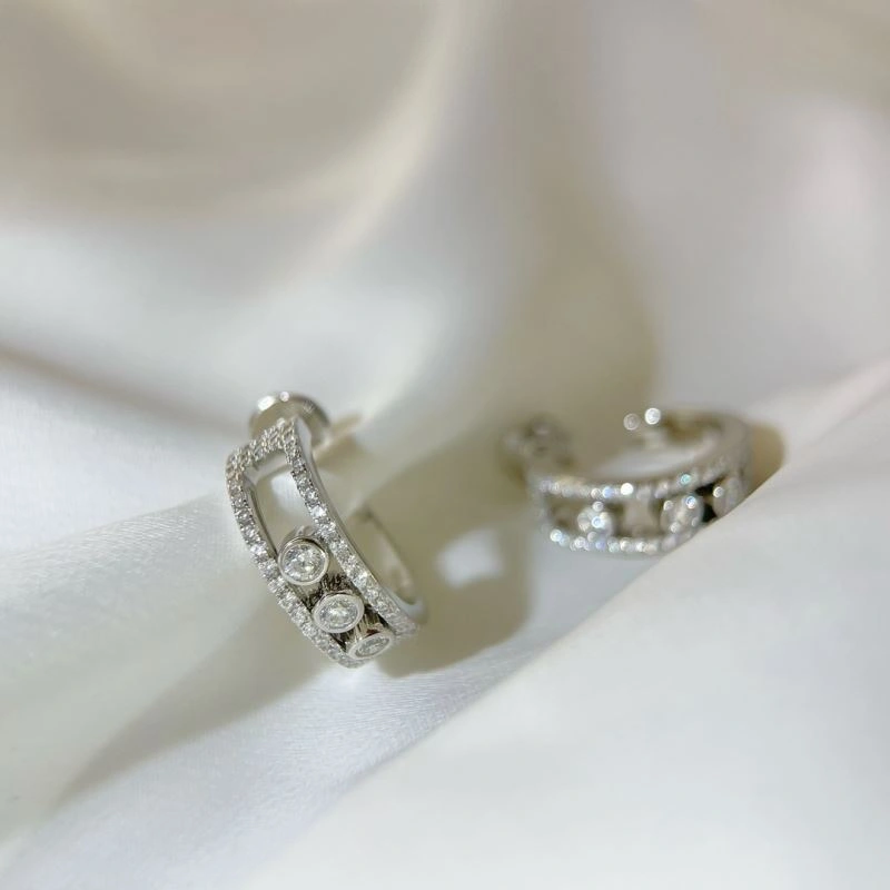 Brand-authenticated Messika Earrings