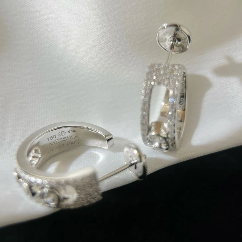 Brand-authenticated Messika Earrings