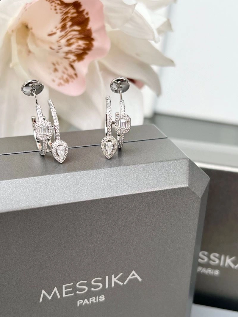 Brand-authenticated Messika Earrings