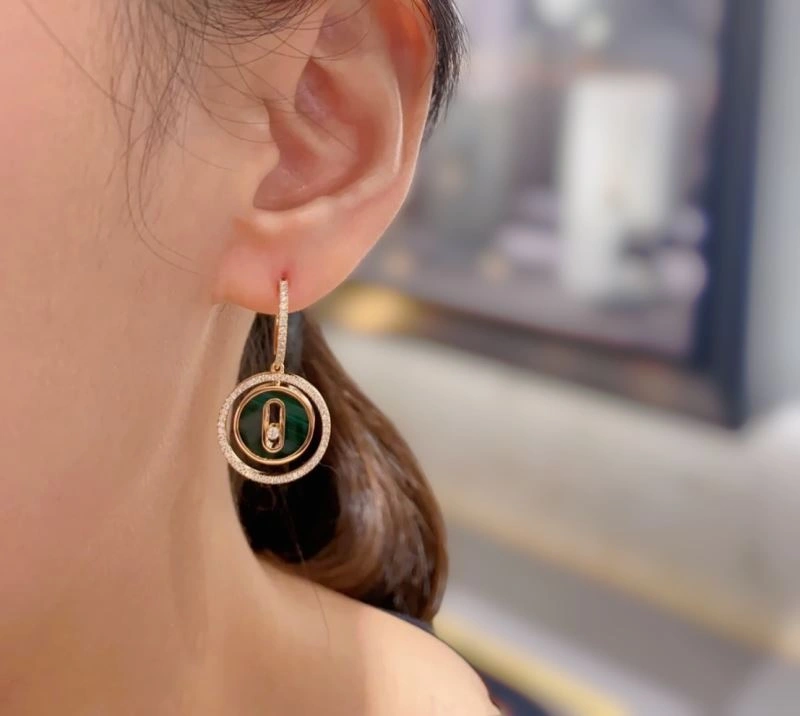 Exact replica Messika Earrings