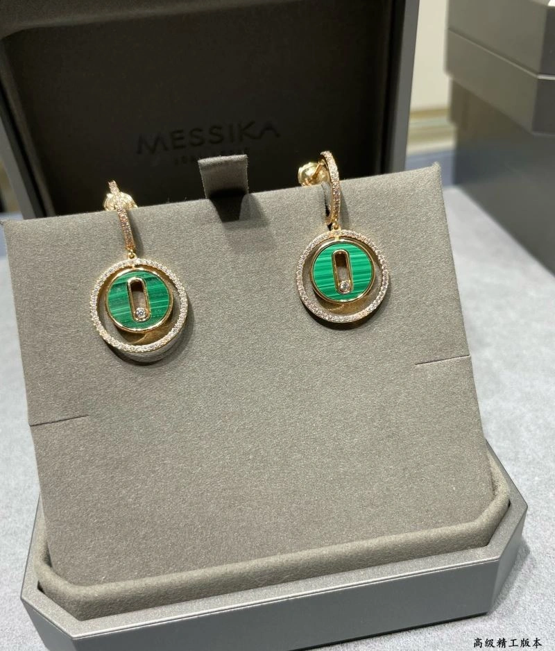 Exact replica Messika Earrings