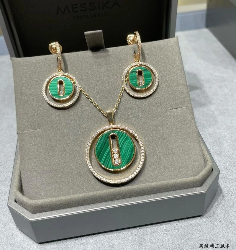 Exact replica Messika Earrings