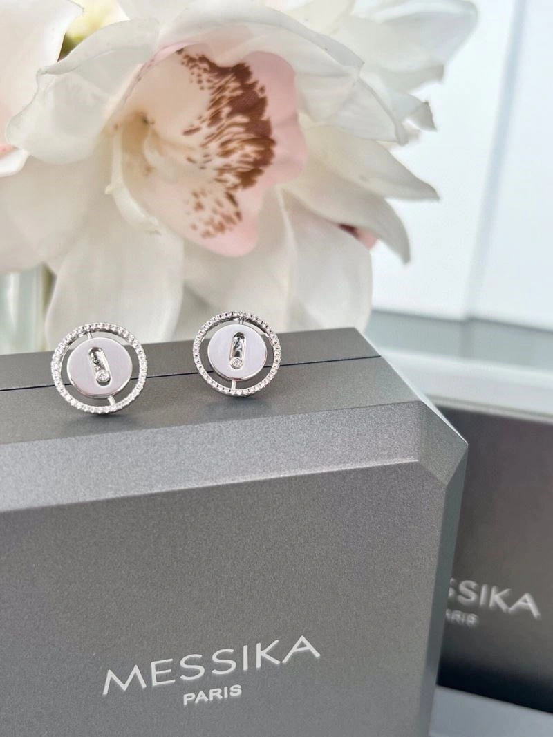 Brand-authenticated Messika Earrings