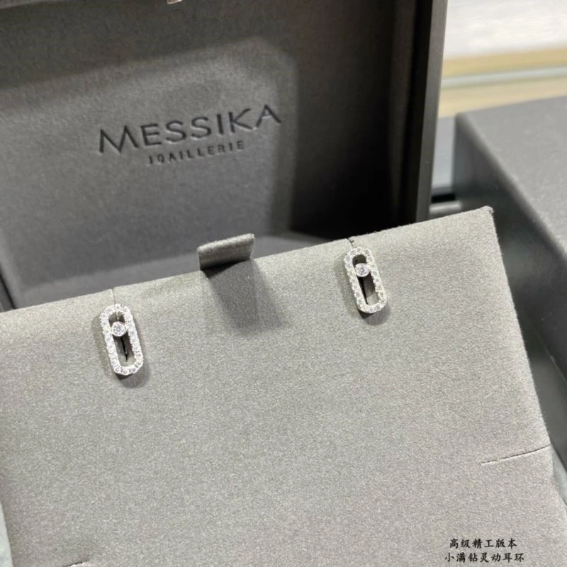 Brand-authenticated Messika Earrings