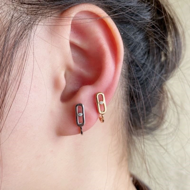 Brand-authenticated Messika Earrings