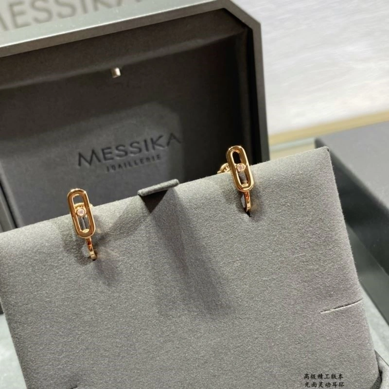 Brand-authenticated Messika Earrings