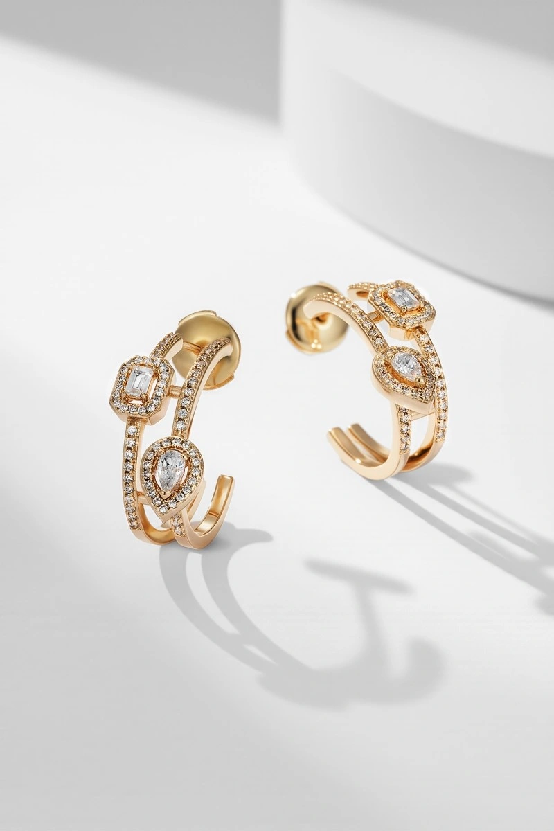 Top mirror Messika Earrings