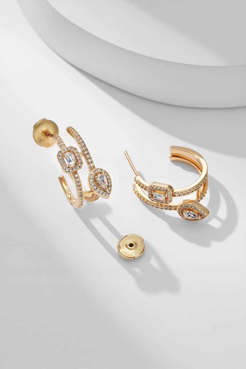 Top mirror Messika Earrings