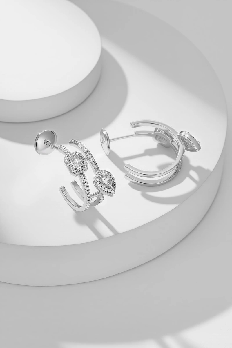 Top mirror Messika Earrings