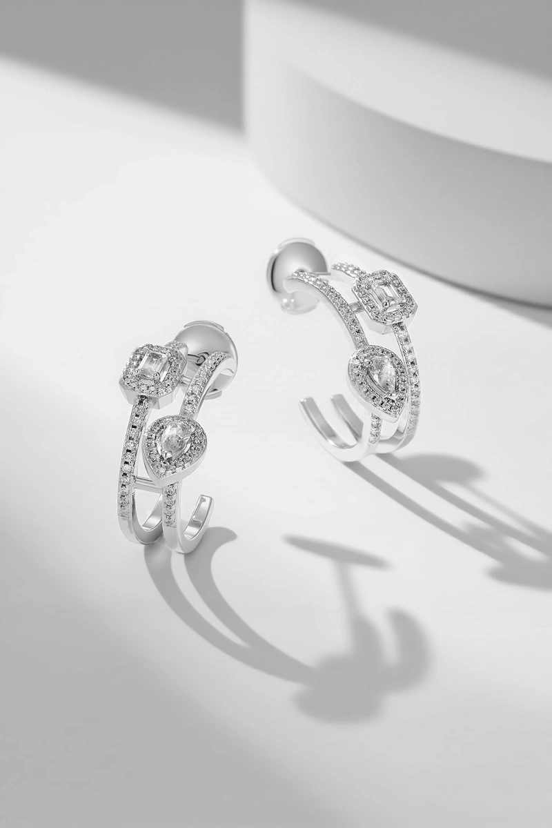 Top mirror Messika Earrings