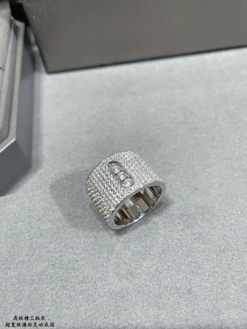 Mirror quality Messika Rings