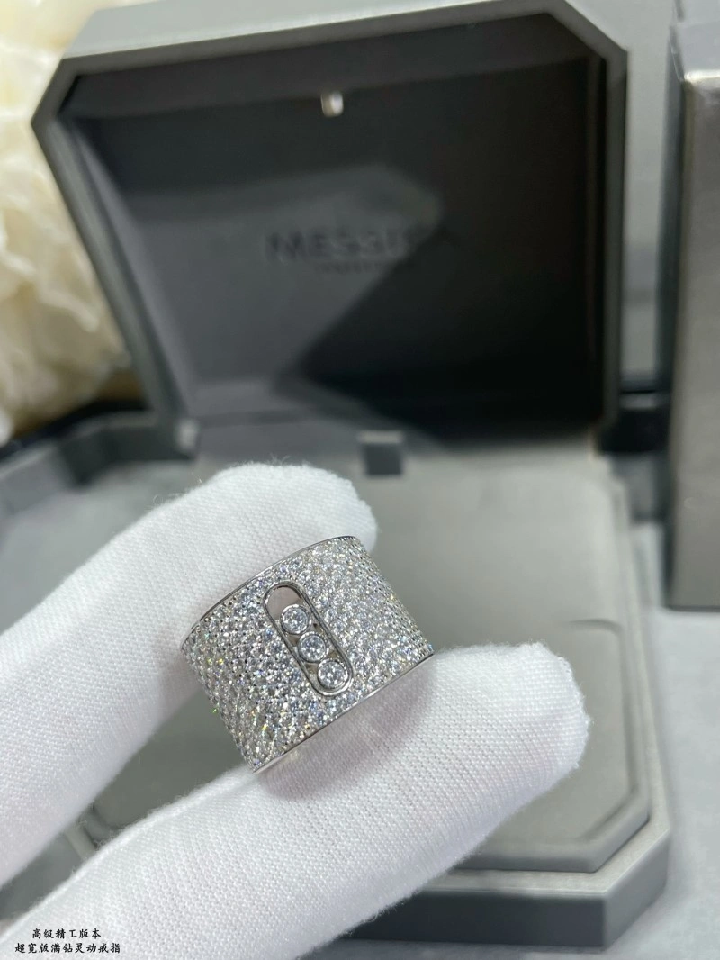 Mirror quality Messika Rings