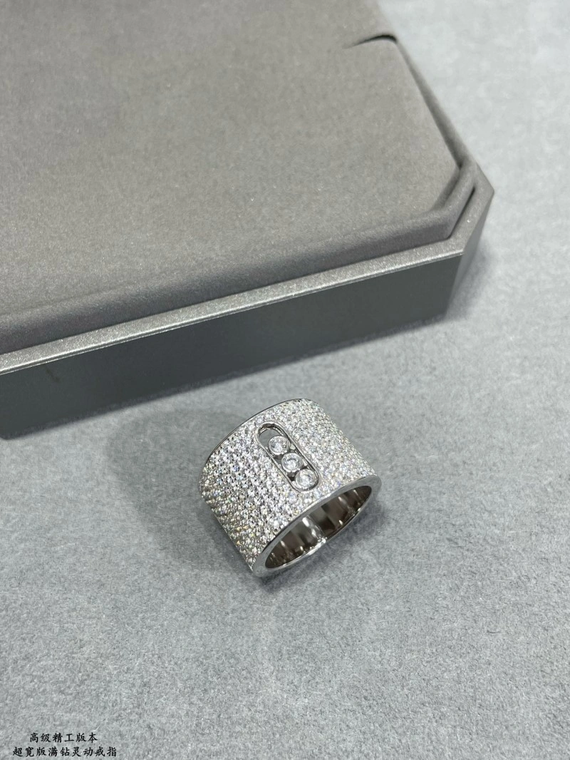 Mirror quality Messika Rings