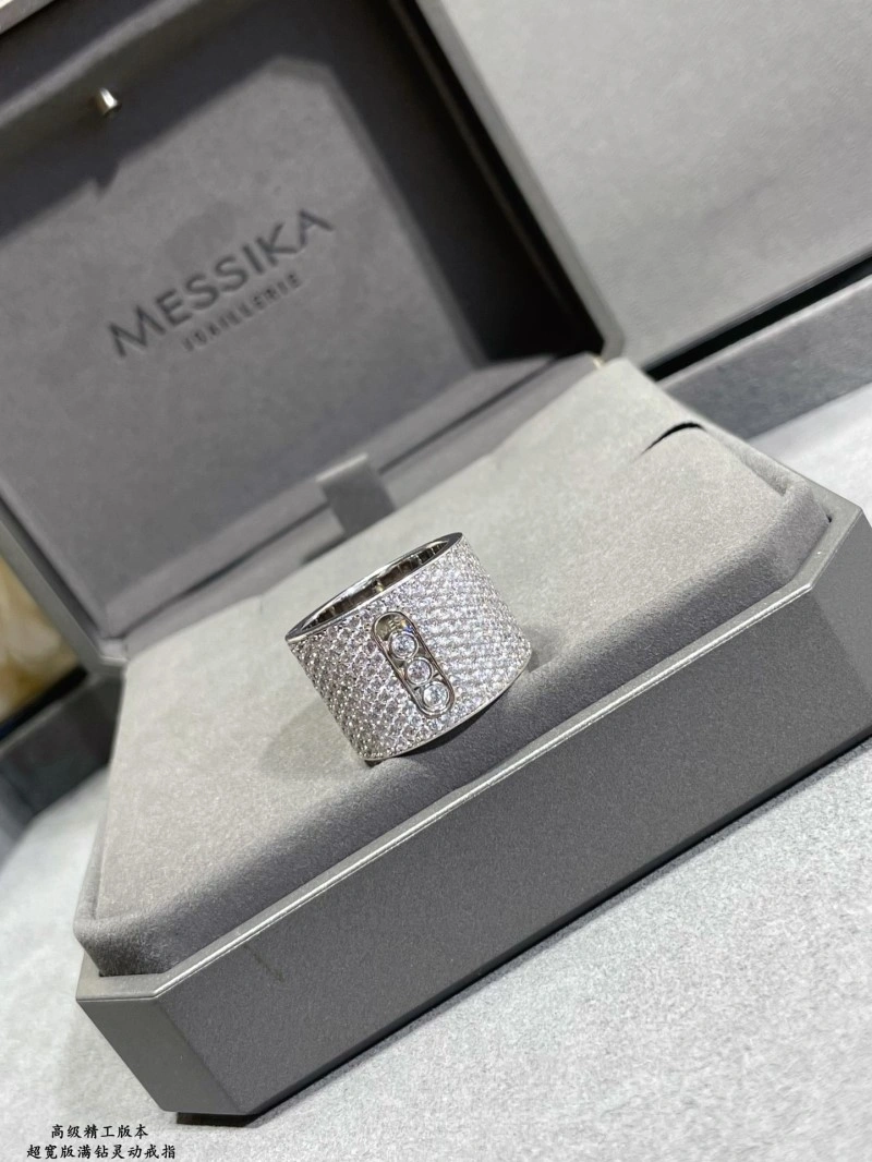 Mirror quality Messika Rings