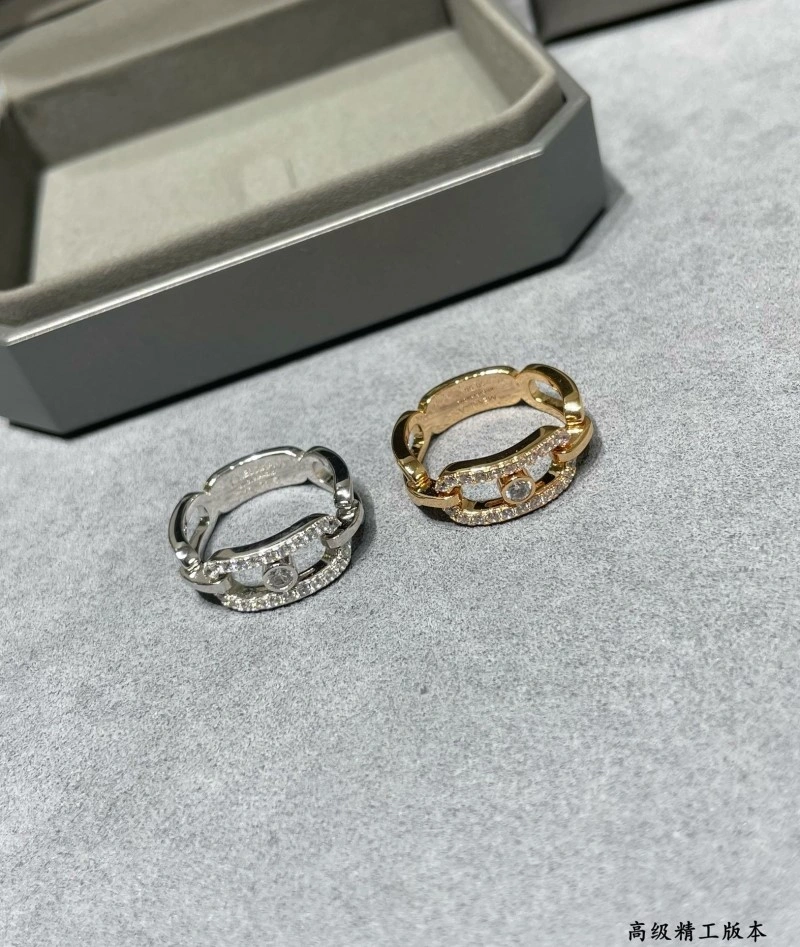 Mirror quality Messika Rings