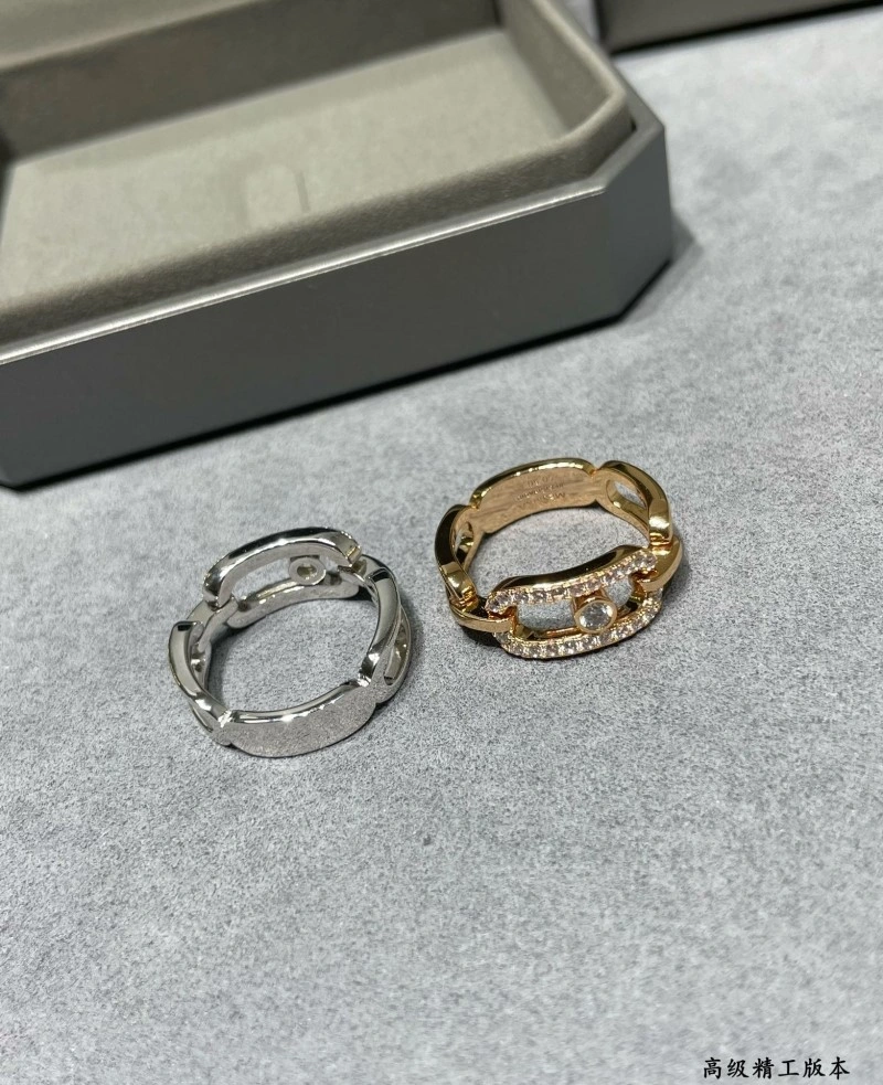 Mirror quality Messika Rings