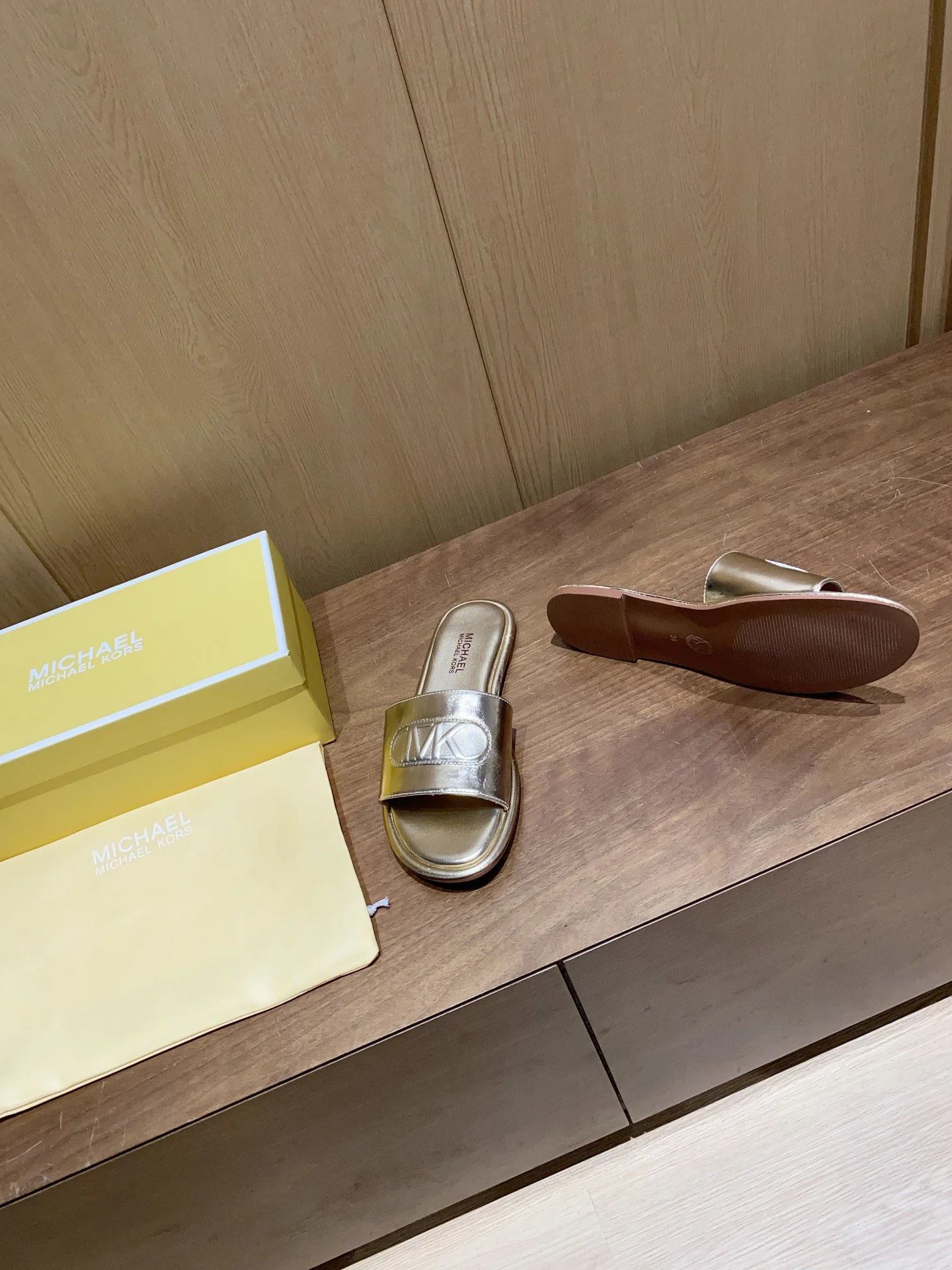 Brand-authenticated Michael Kors Sandals