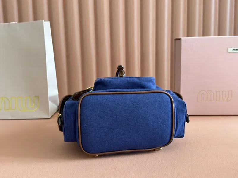 Top mirror Miu Miu Backpacks
