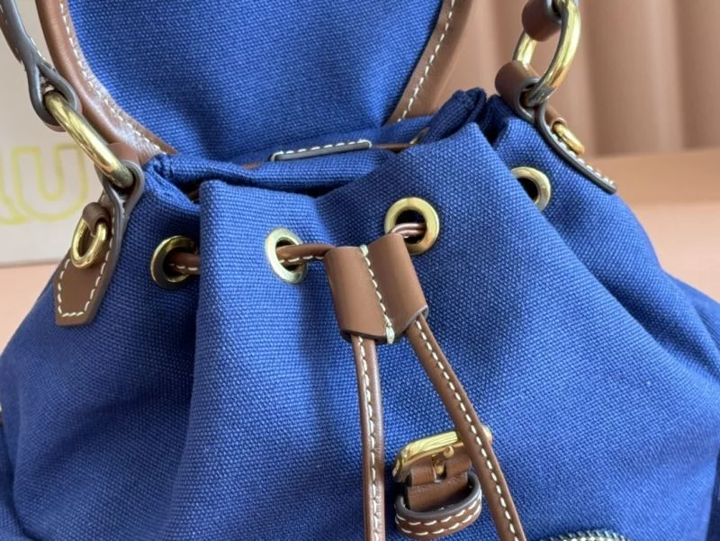 Top mirror Miu Miu Backpacks