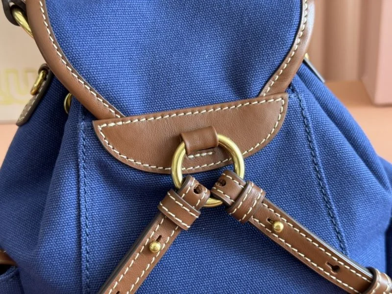 Top mirror Miu Miu Backpacks