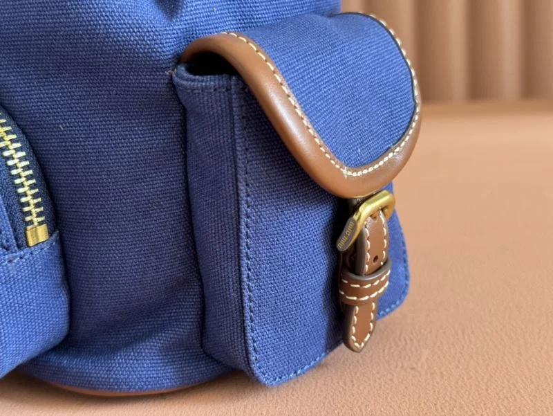 Top mirror Miu Miu Backpacks