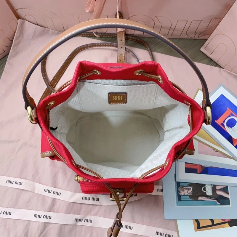 Top mirror Miu Miu Backpacks