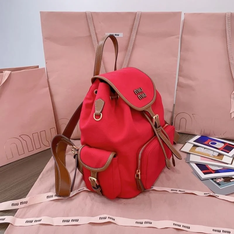 Authentic Miu Miu Backpacks