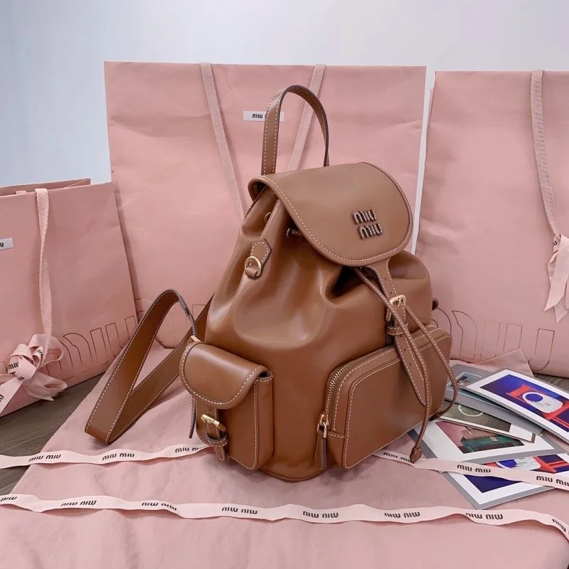 Exact replica Miu Miu Backpacks