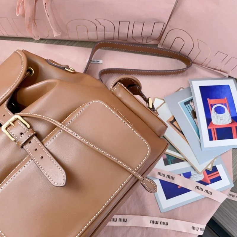 Exact replica Miu Miu Backpacks