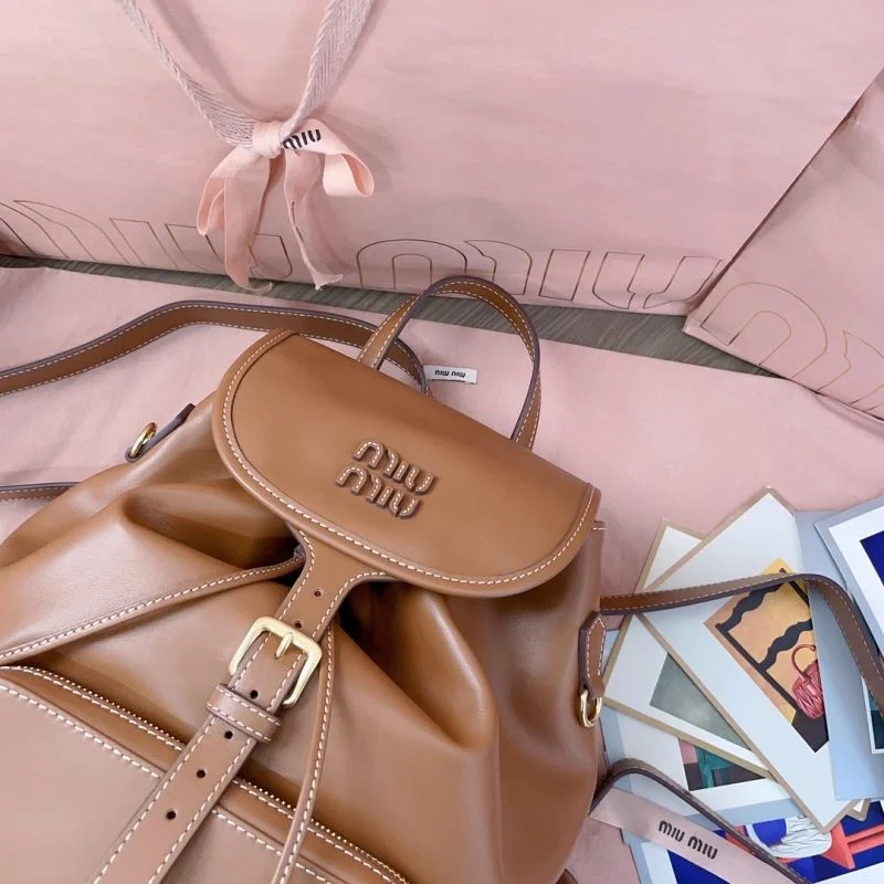 Exact replica Miu Miu Backpacks