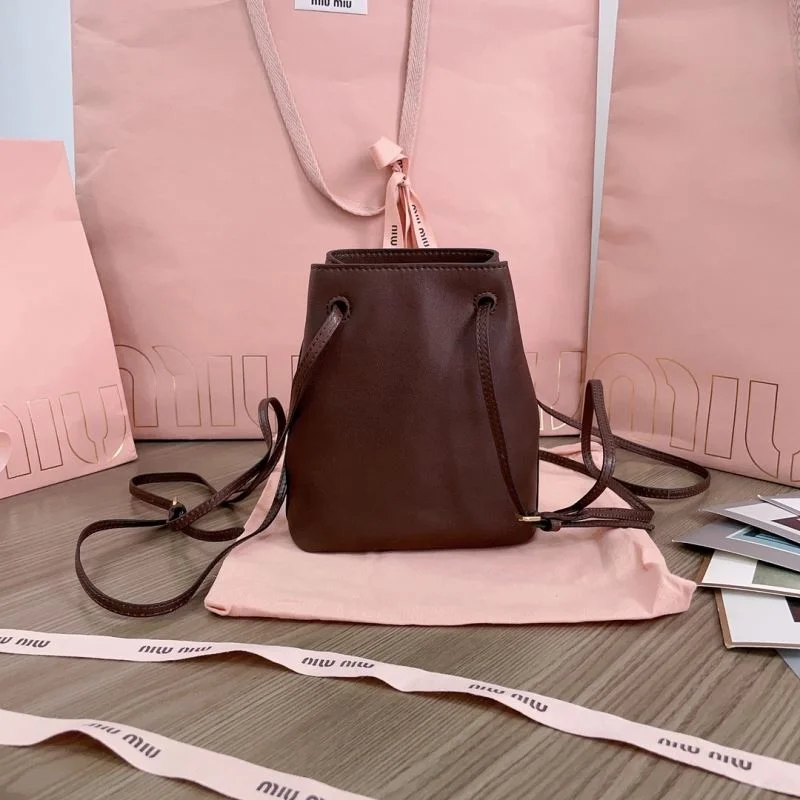Brand-authenticated Miu Miu Backpacks
