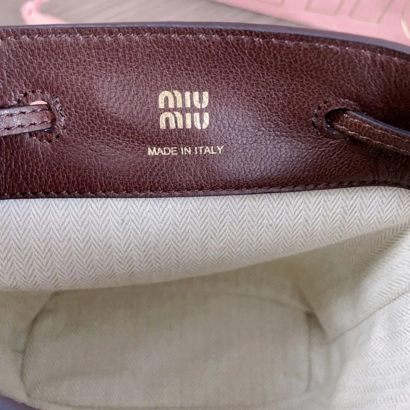 Brand-authenticated Miu Miu Backpacks