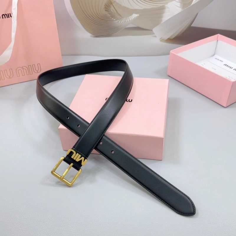 Exact replica Miu Miu Belts